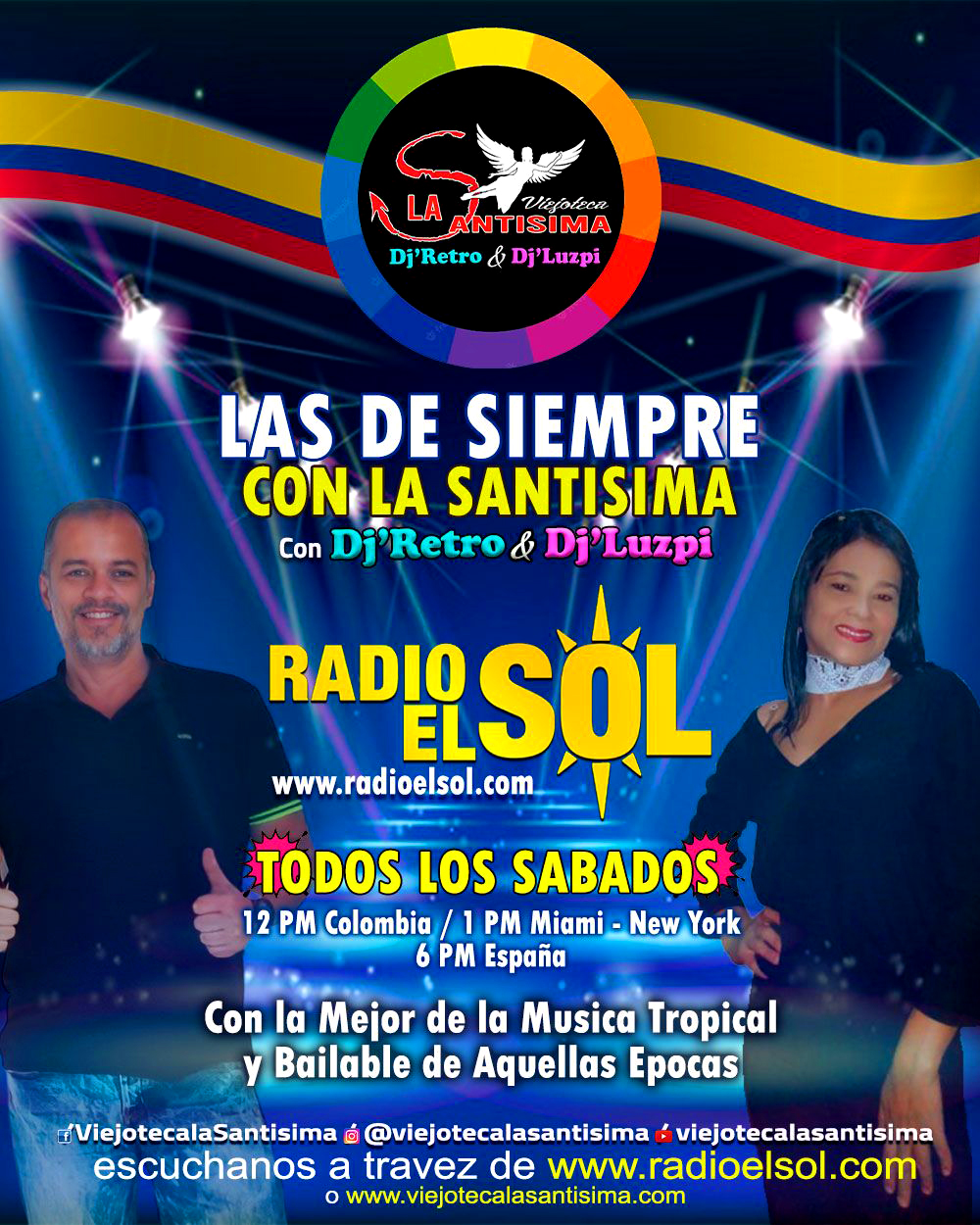 Online Radio station - Radio el Sol